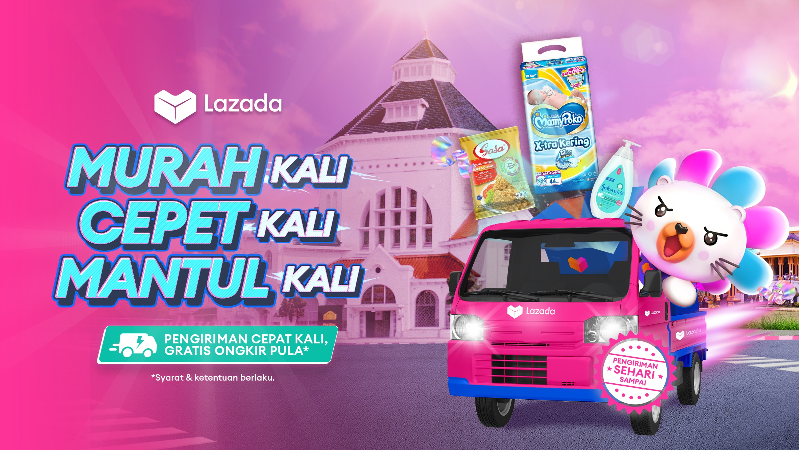 Lazada Gas di Medan, Warga Bisa Belanja Sehari Sampai dan Gratis Ongkir ...